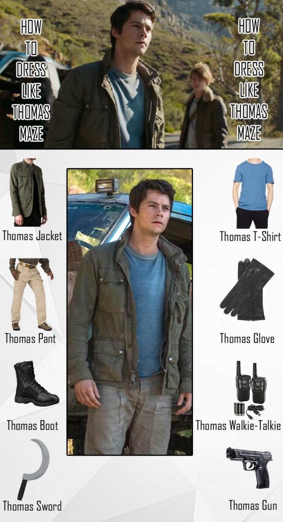 How to Dress Like Maze Runner The Death Cure Thomas - Cosplay Costumes ...