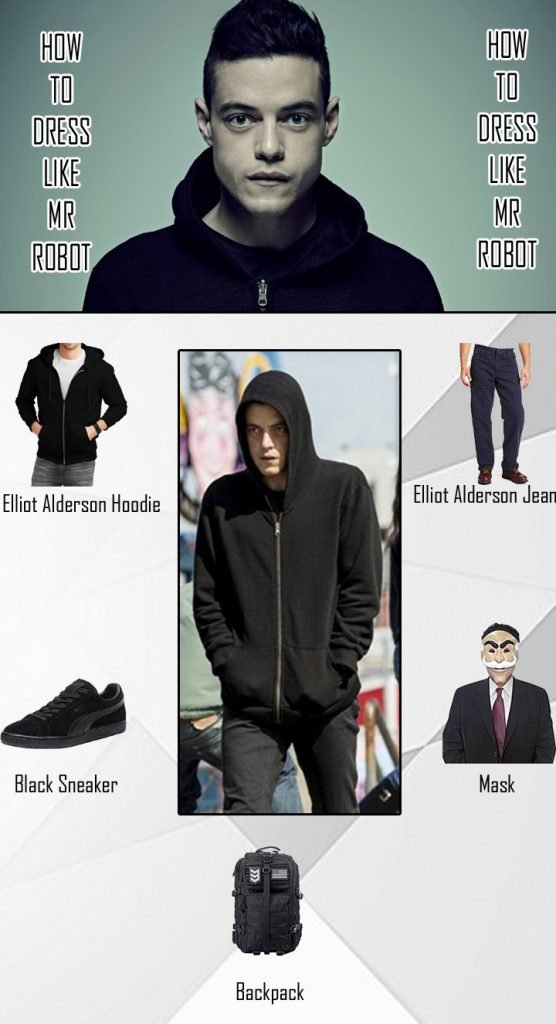 How to Dress Like Mr. Robot Elliot Alderson - Cosplay Costumes Guides ...