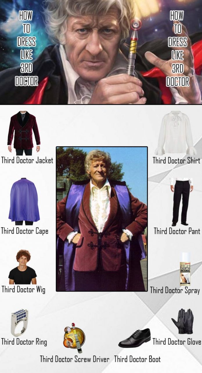 How to Dress Like 3rd Doctor - Cosplay Costumes Guides | DIY Superheros ...