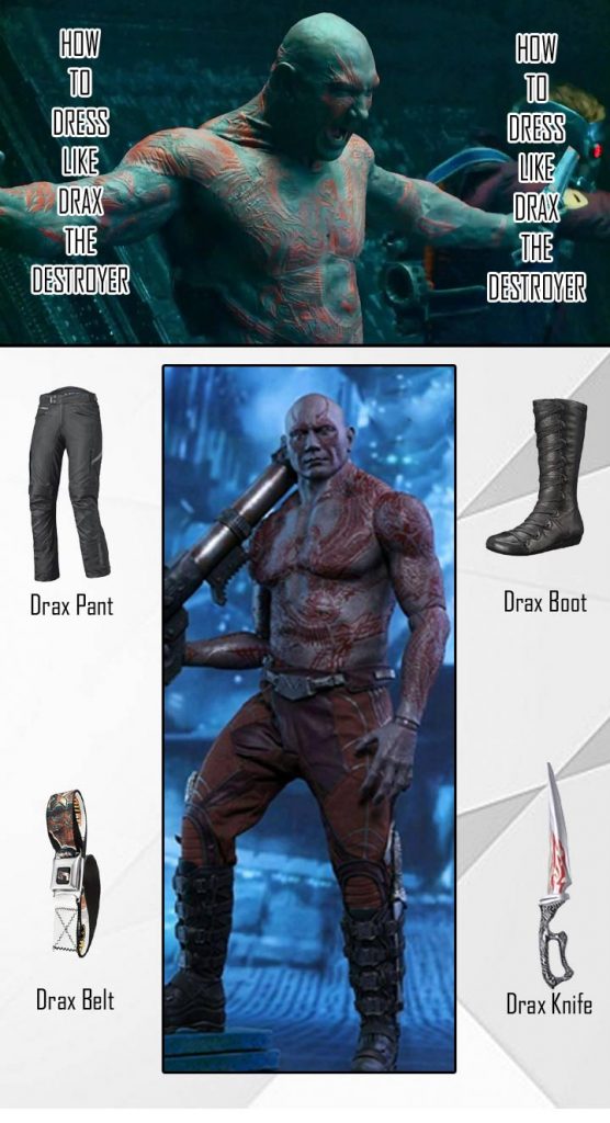 How to Dress Like Drax the Destroyer - Cosplay Costumes Guides | DIY ...