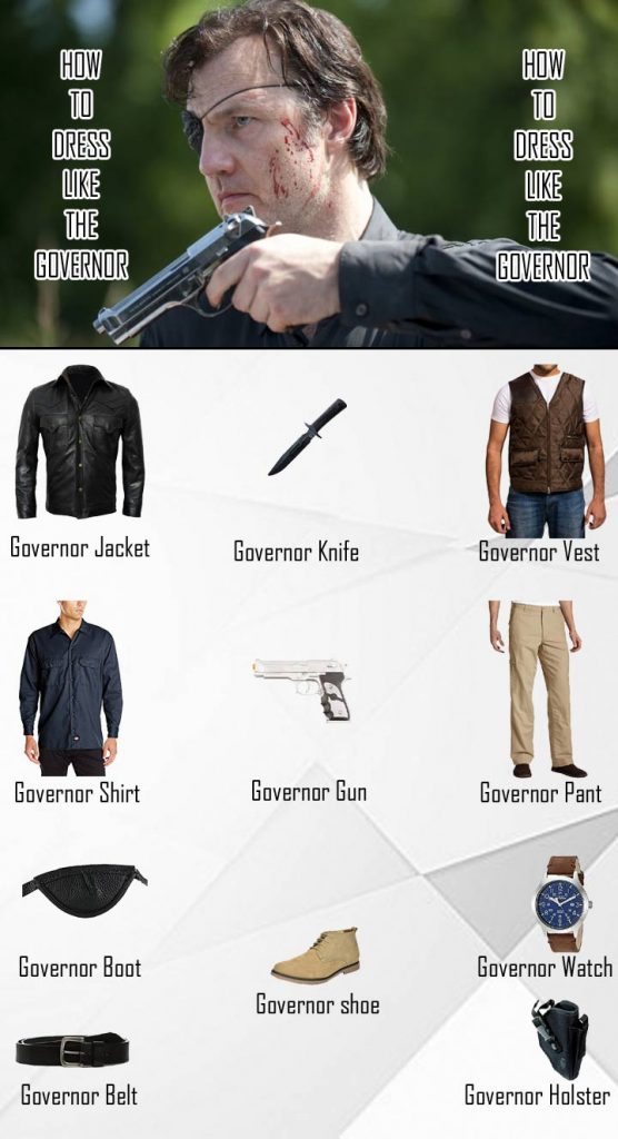 How to Dress The Governor - Cosplay Costumes Guides | DIY Superheros ...