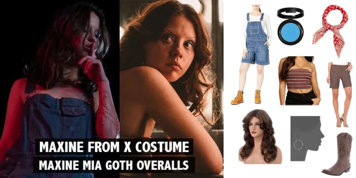 Maxine From X Costume - Maxine Mia Goth Overalls